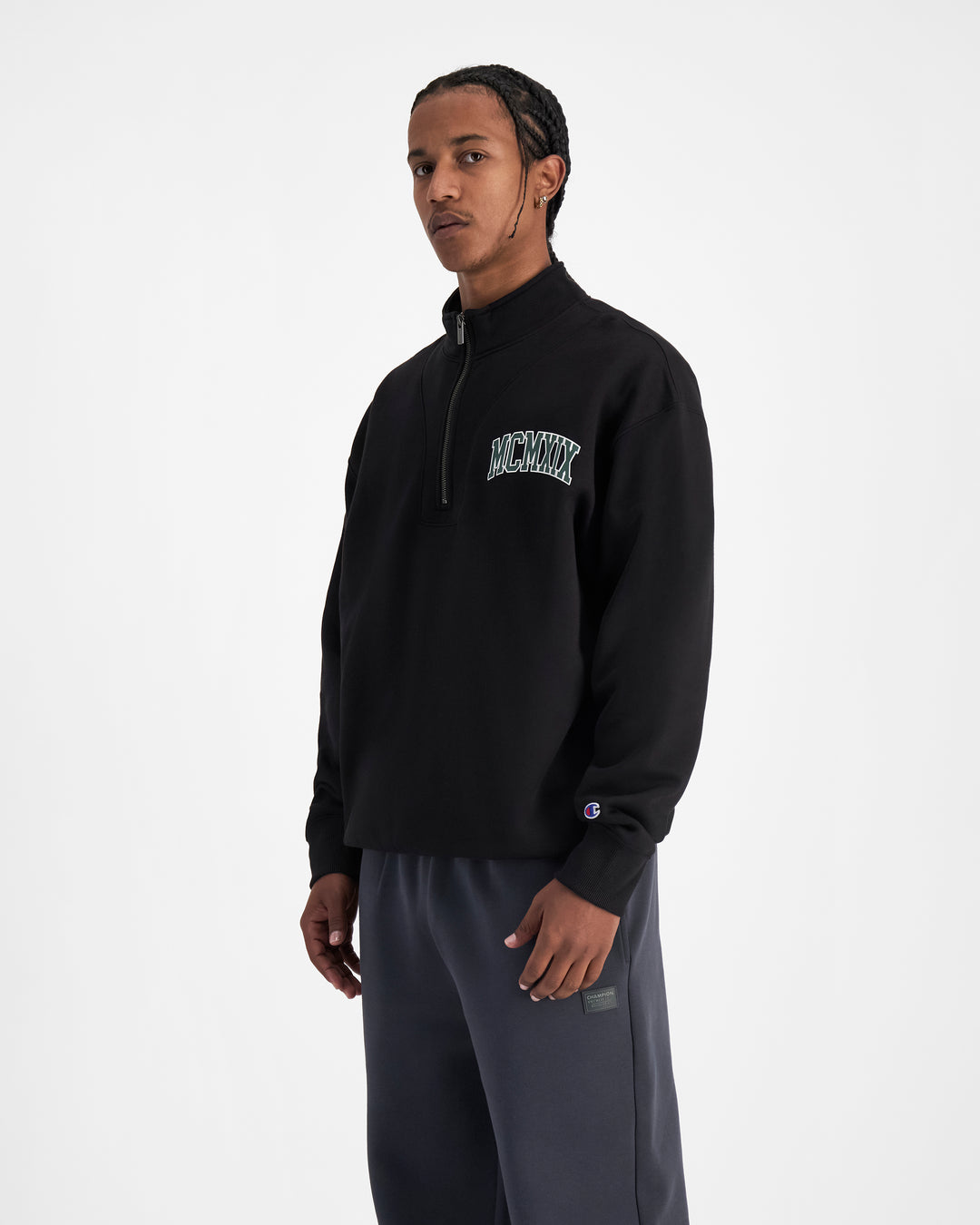 Buy Rochester MCMXIX Quarter Zip | Champion Australia
