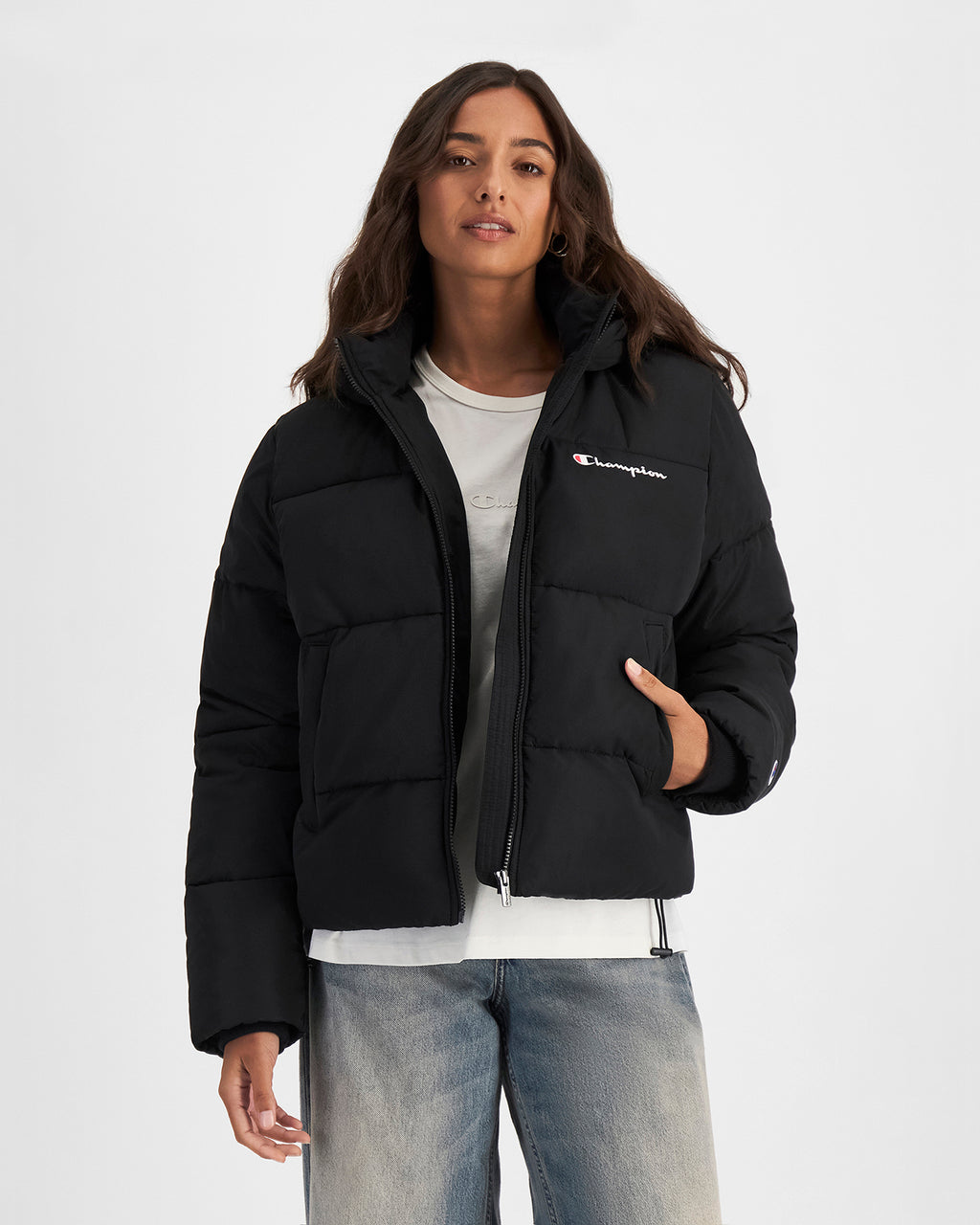Buy Rochester Puffer Hooded Jacket | Champion Australia